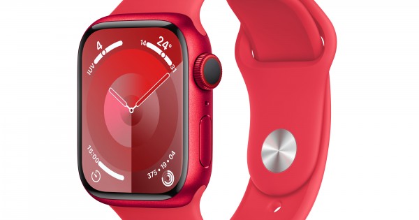 APPLE-WATCH-SERIES-9-41MM-(PRODUCT)-RED-ALUMINOIUM-CASE-WITH-(PRODUCT ...
