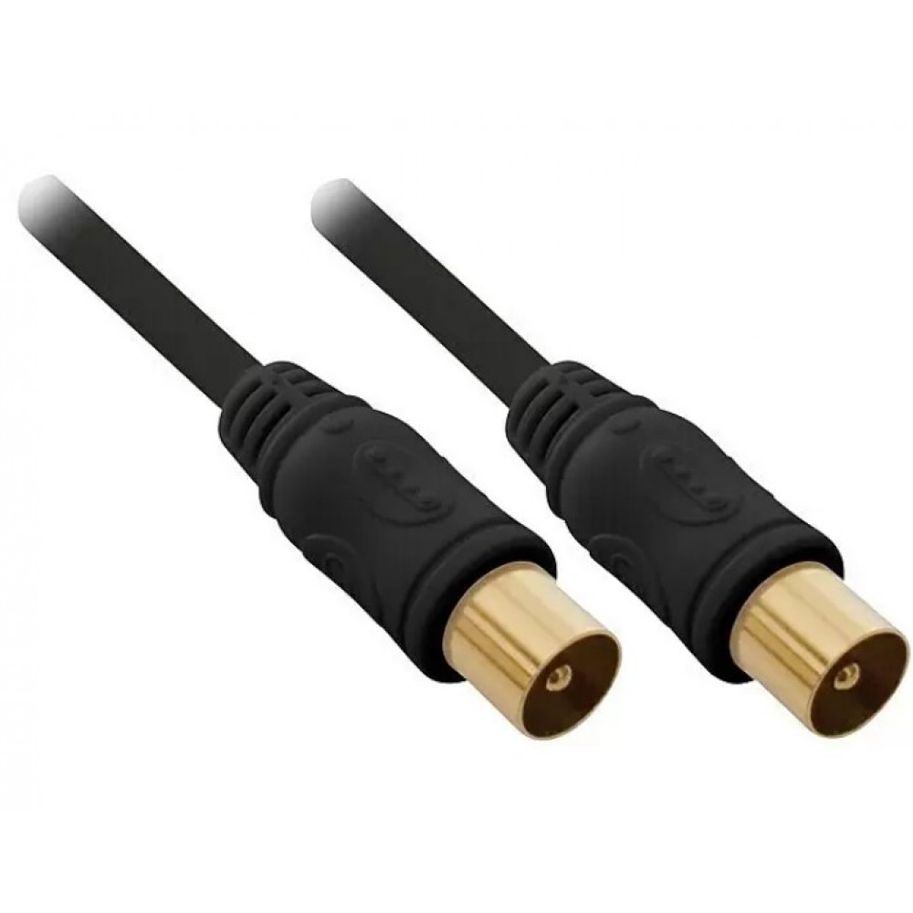 METRONIC-COAXIAL-TV-CABLE-Ø-9.52MM-MALE/FEMALE-2M-BLACK-438803-en